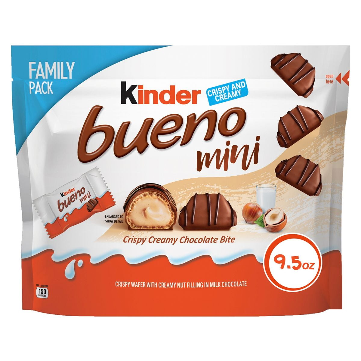 Kinder Bueno Minis Candy Family Pack - 9.5oz - Walmart.com
