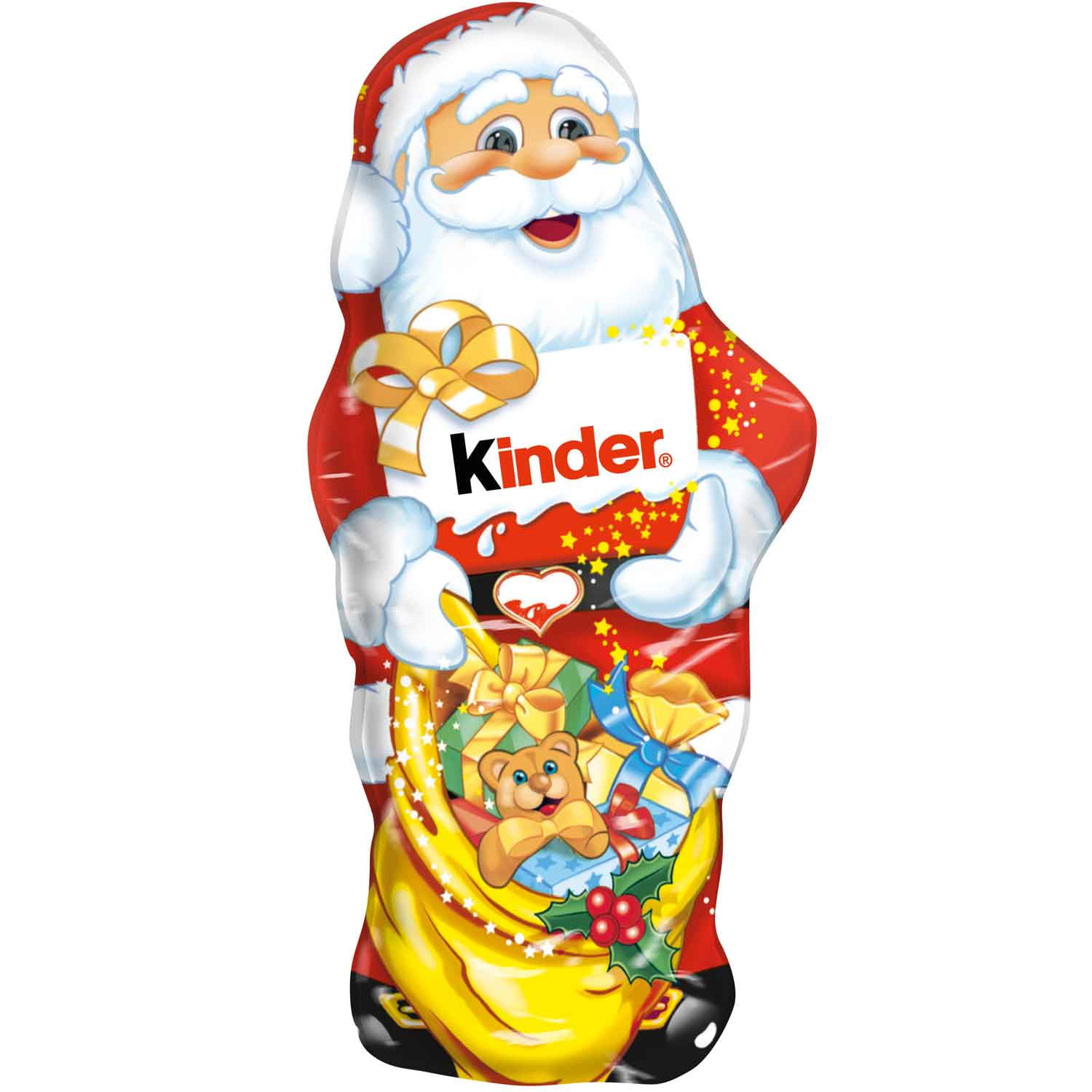 Kinder Chocolate SANTA CLAUS 4.72in tall Made in Germany - Walmart.com