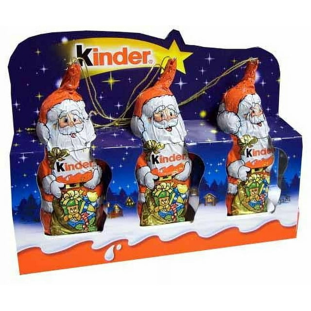 Kinder Chocolate Santa (3x15g) 3 pack - Walmart.com