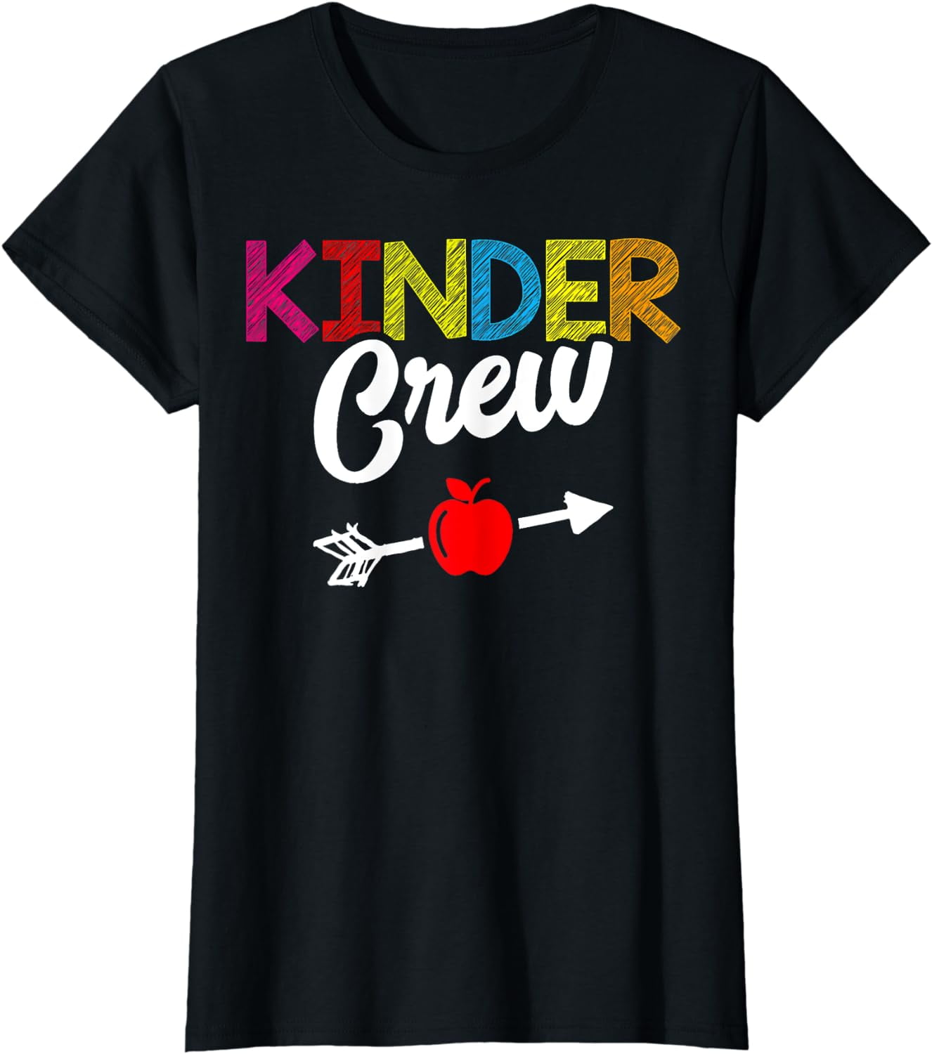 Kinder Crew Kindergarten Teacher Student Back To School T-Shirt ...