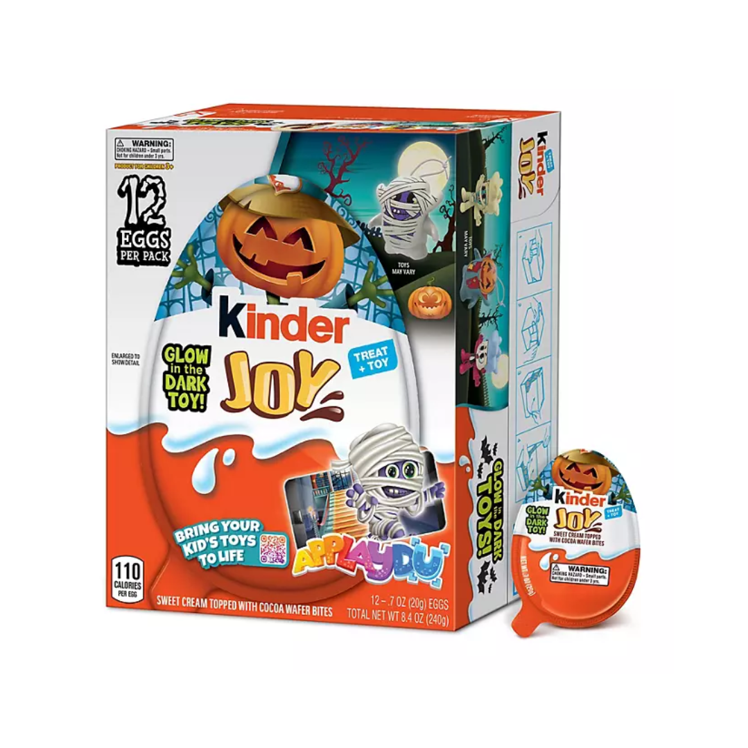 Kinder Halloween Variety Pack Joy Eggs, 0.7 oz., 12 ct. - Walmart.com