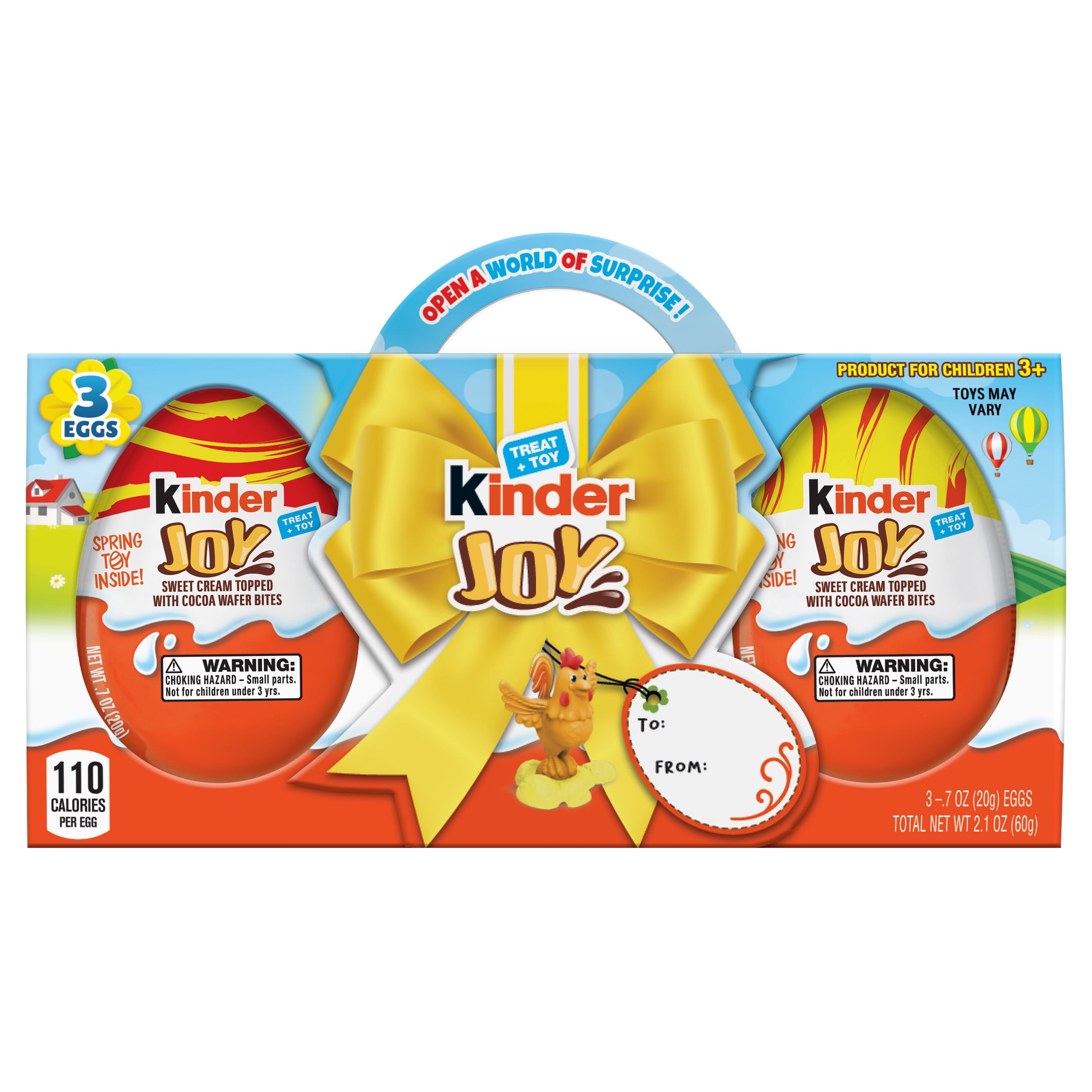 Kinder Joy T3 Multipack Easter Chocolate and Cream - Walmart.com