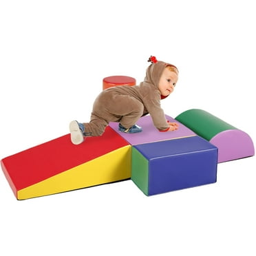 AILEEKISS 4Pcs Toddler Foam Blocks, Kids Climber Playset, Children's ...