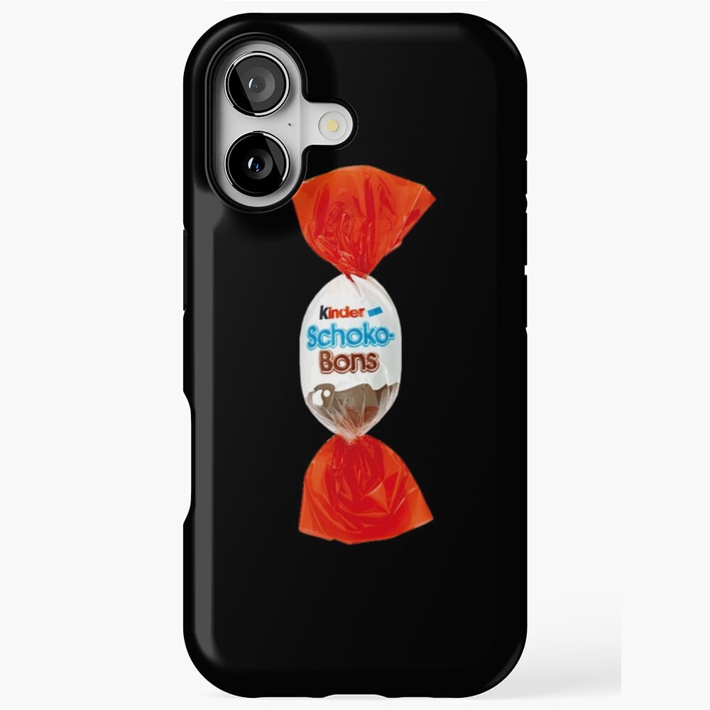 Kinder Schoko Bons Candy Holiday Sweet Treat Case with iPhone 17 16 15 ...