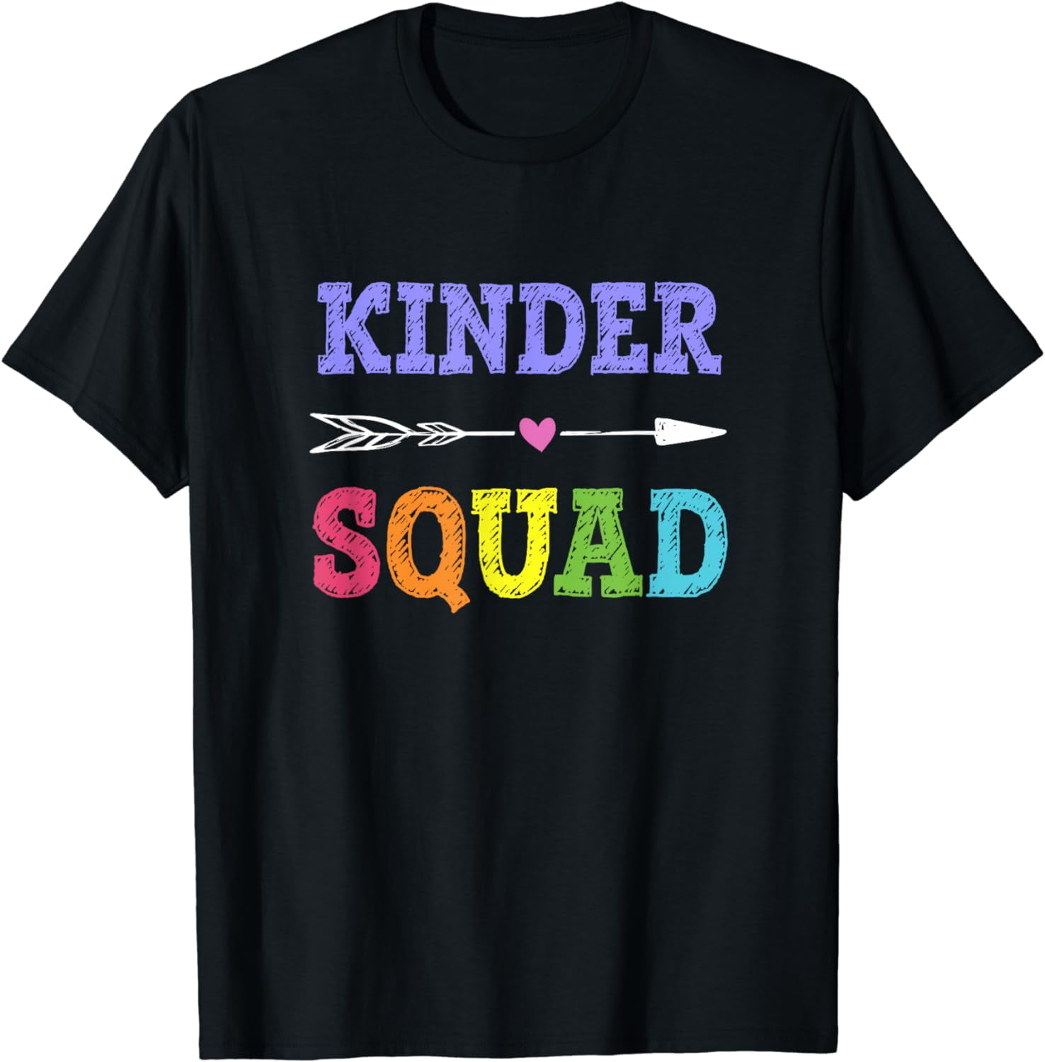 Kinder Squad T-Shirt Kindergarten Teacher Back To School - Walmart.com