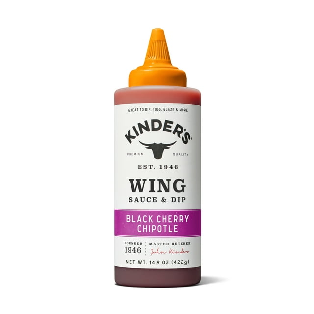 Kinder's Black Cherry Chipotle Wing Sauce - Walmart.com