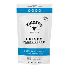 Kinder's Parmesan Herb Seasoned Panko Bread Crumb Coating Mix, 5 oz ...