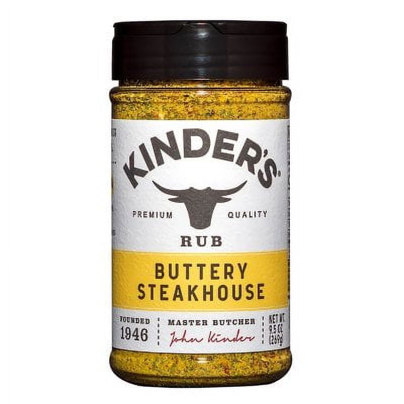 KINDER'S Buttery Steakhouse Seasoning (9.5 oz. ) pack of 2 - Walmart.com