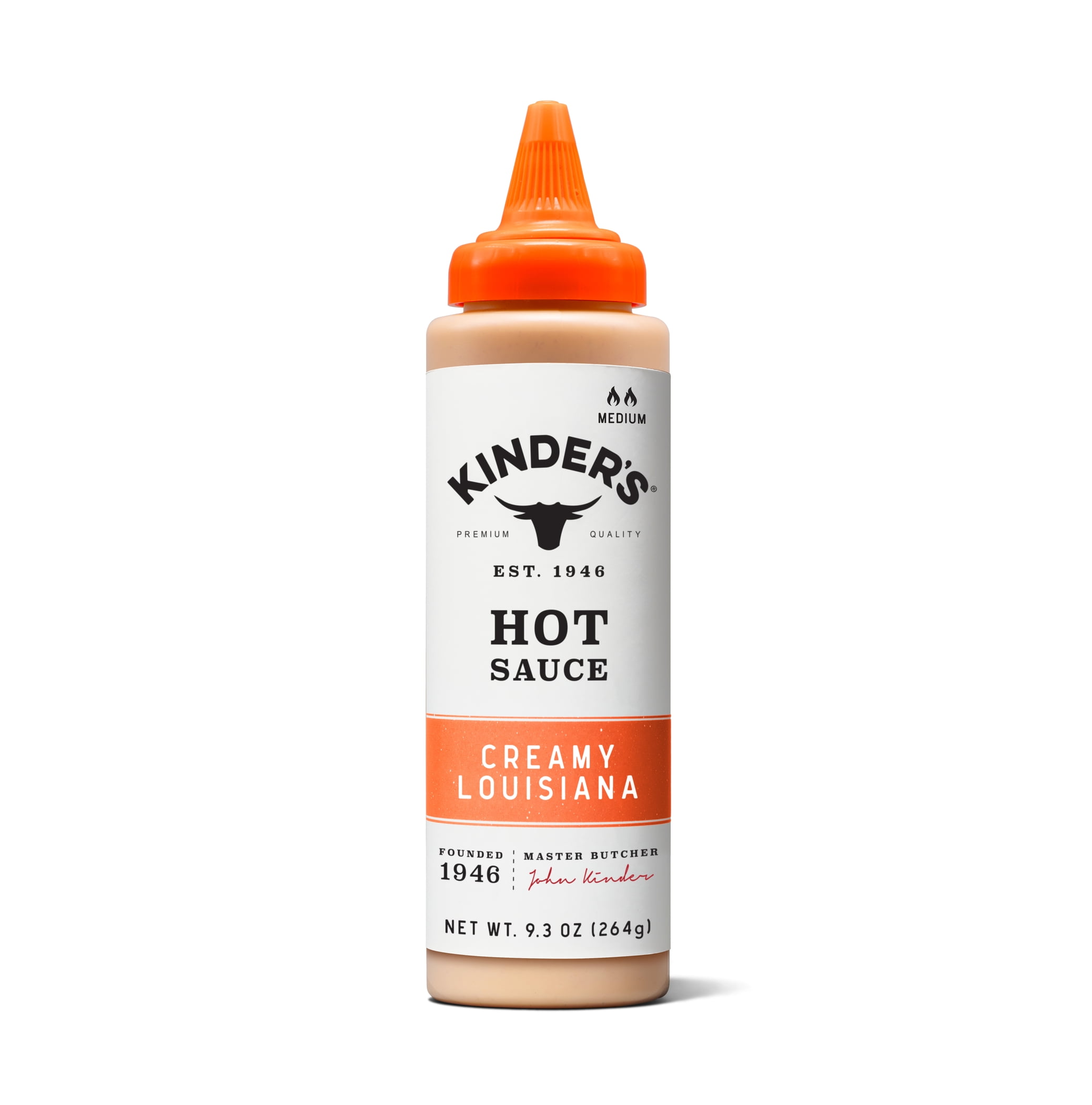 Kinder's Creamy Louisiana Hot Sauce 9.4oz - Walmart.com