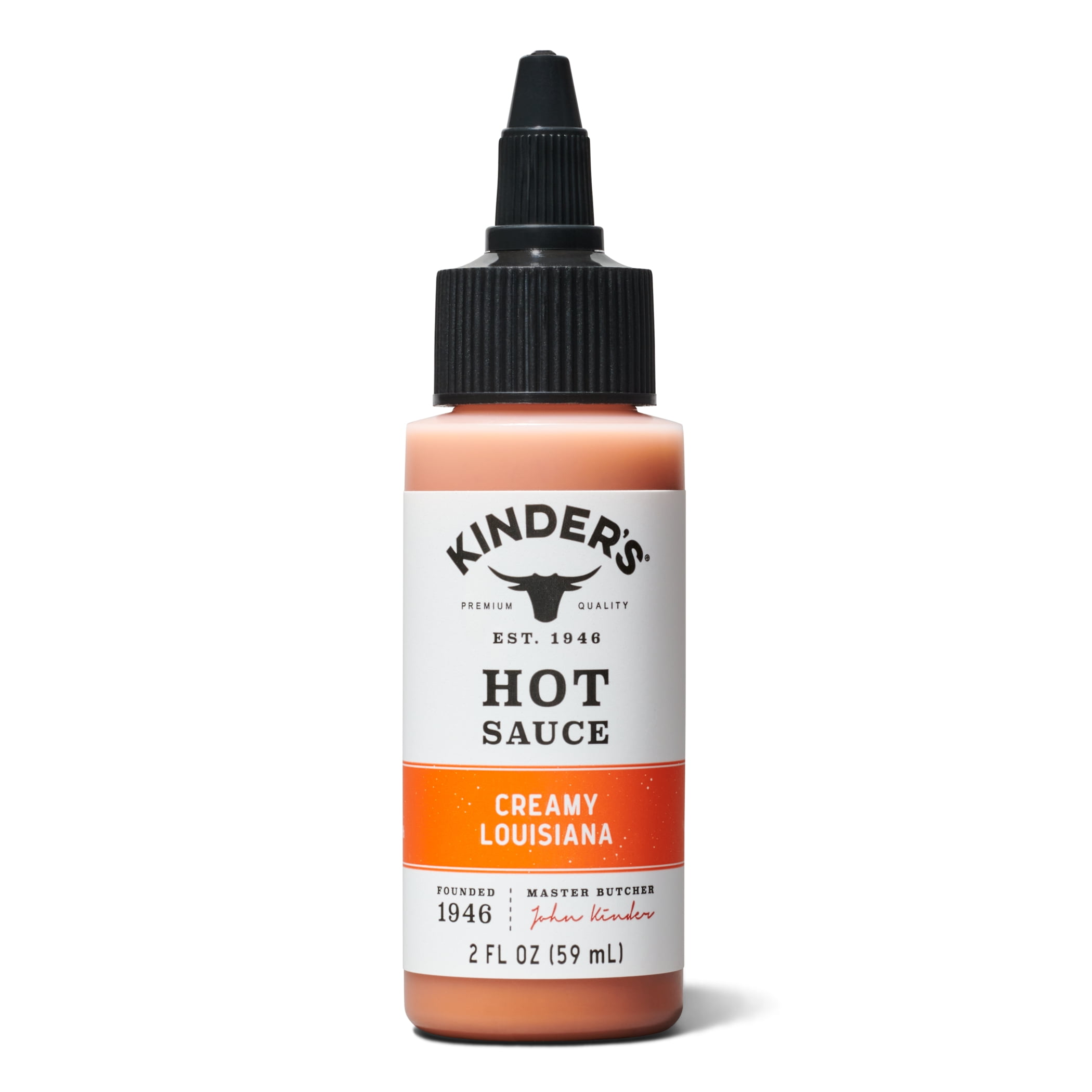 Kinder's Creamy Louisiana Hot Sauce Small Bottle, 2 oz. - Walmart.com