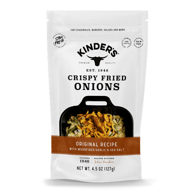 Kinder's Crispy Fried Onion Original Recipe, 4.5 oz - Walmart.com
