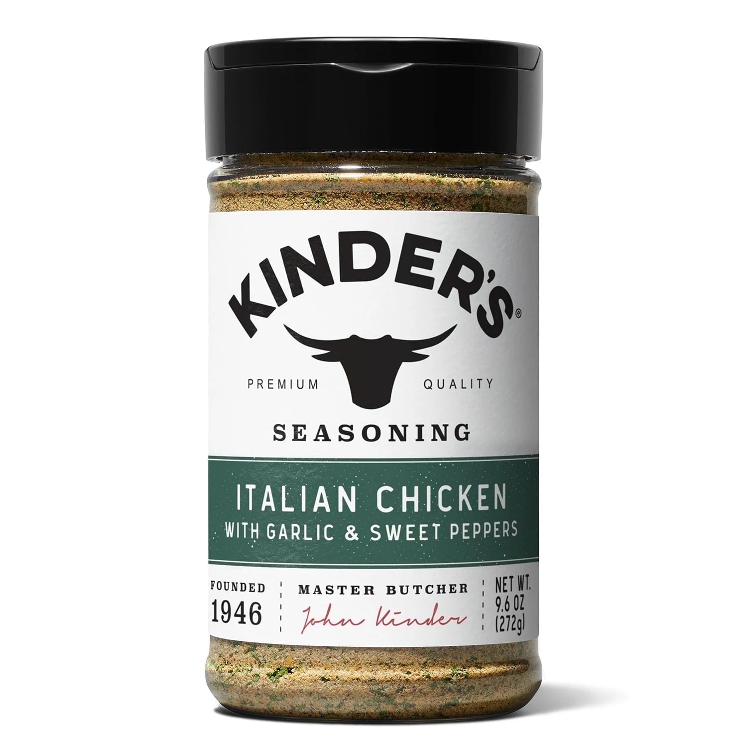 Kinder's Italian Chicken Seasoning, 9.6 Ounce, Garlic and Spices Blend ...