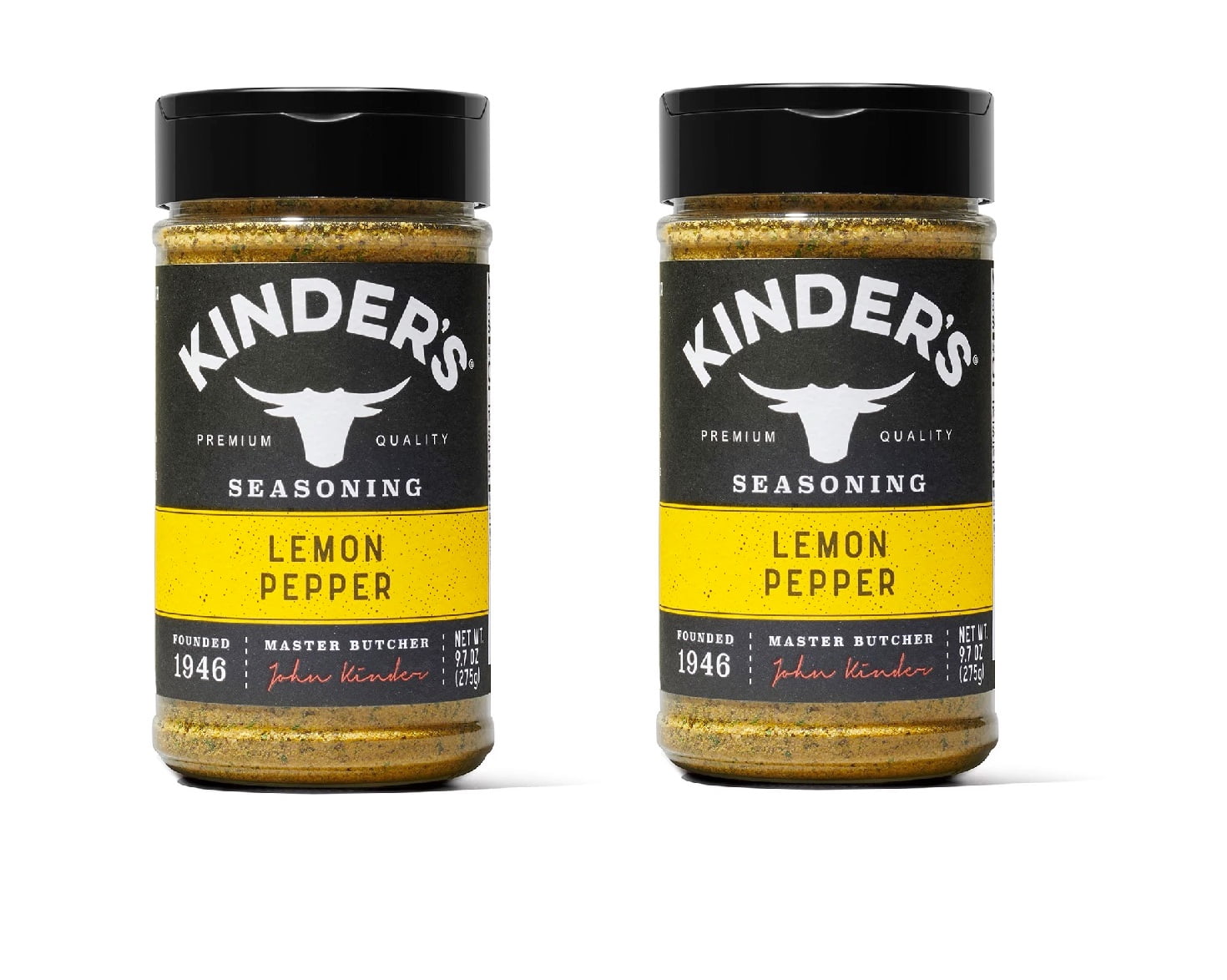Kinder's Lemon Pepper (9.7oz) 2PK - Walmart.com