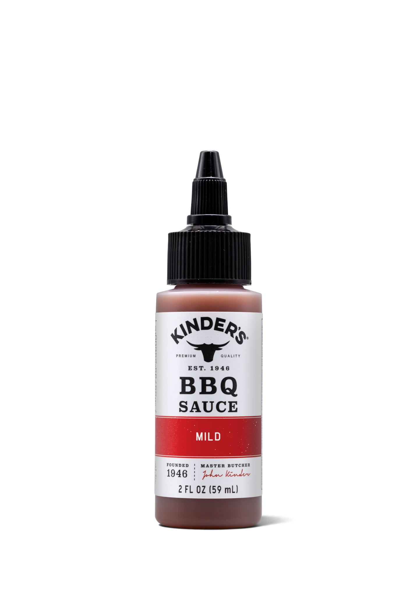 Kinder's Mild BBQ Sauce Small Bottle, 2 oz - Walmart.com