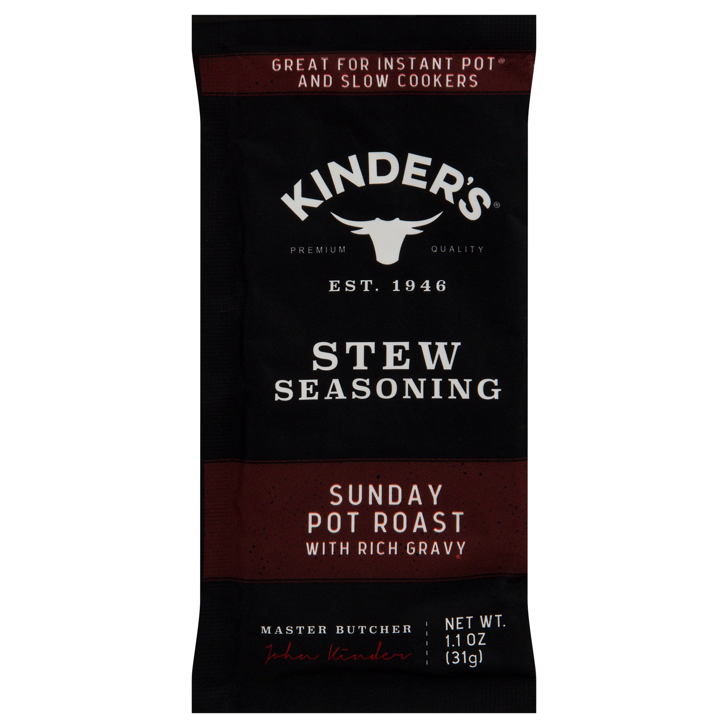 (Pack Of 15) Kinder'S Pot Roast Seasoning 1.1 Oz - Walmart.com