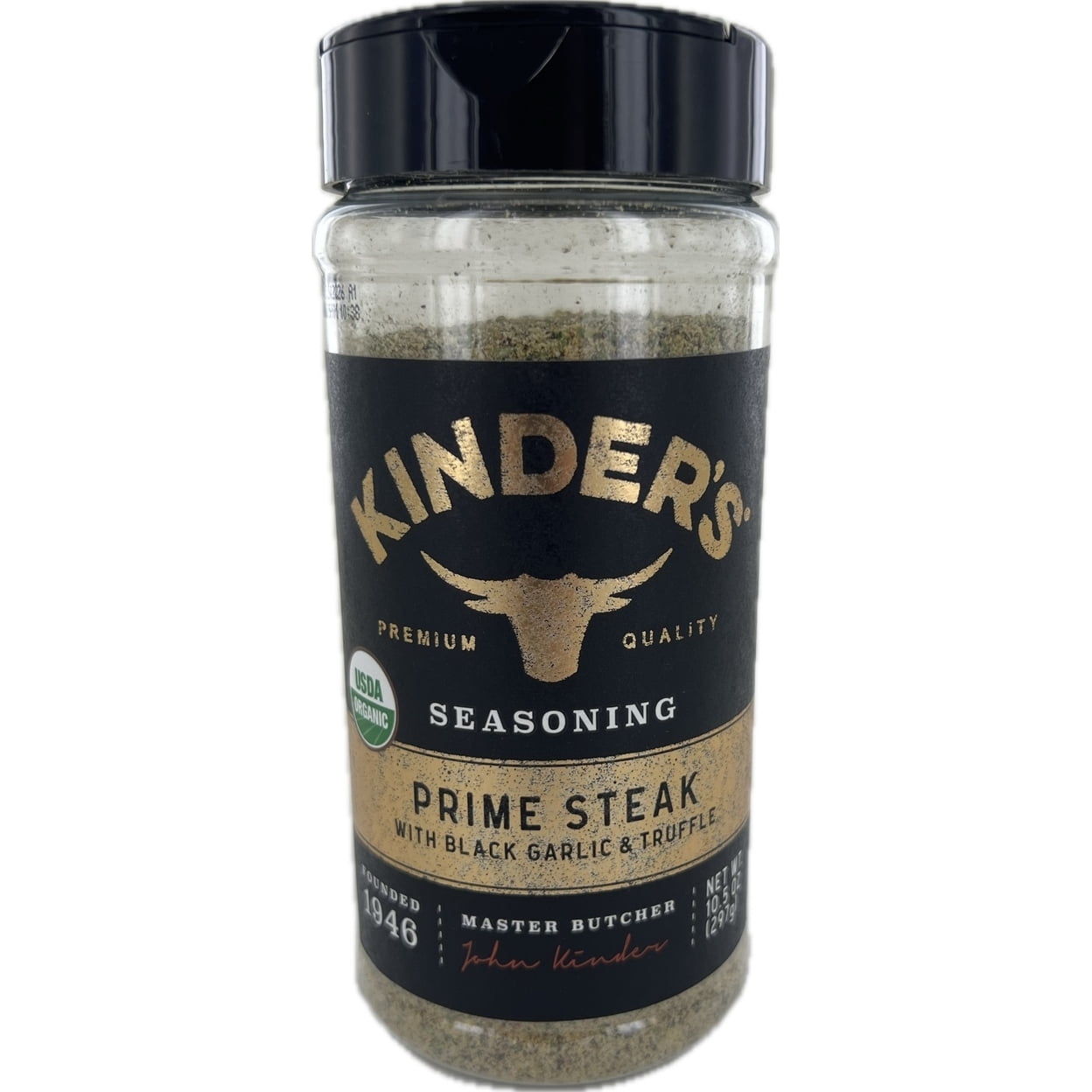 Kinder's Prime Steak with Black Garlic & Truffle Seasoning (10.5 Ounce ...