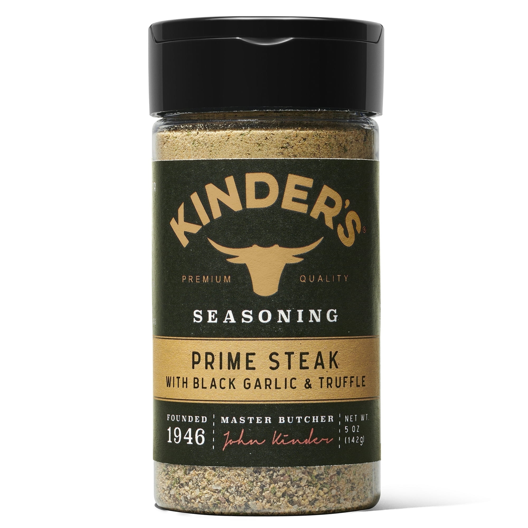 Kinder's Prime Steak with Black Garlic and Truffle Rub and Seasoning, 5 ...