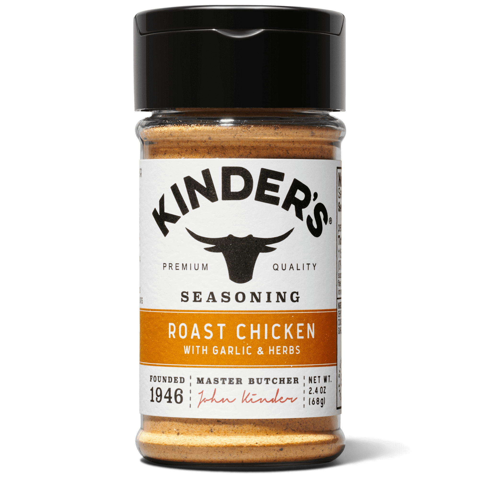 Kinder's Roast Chicken with Garlic and Herbs Seasoning, 2.3 oz ...