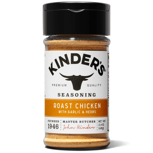 Kinder's Roast Chicken with Garlic and Herbs Seasoning, 2.3 oz ...