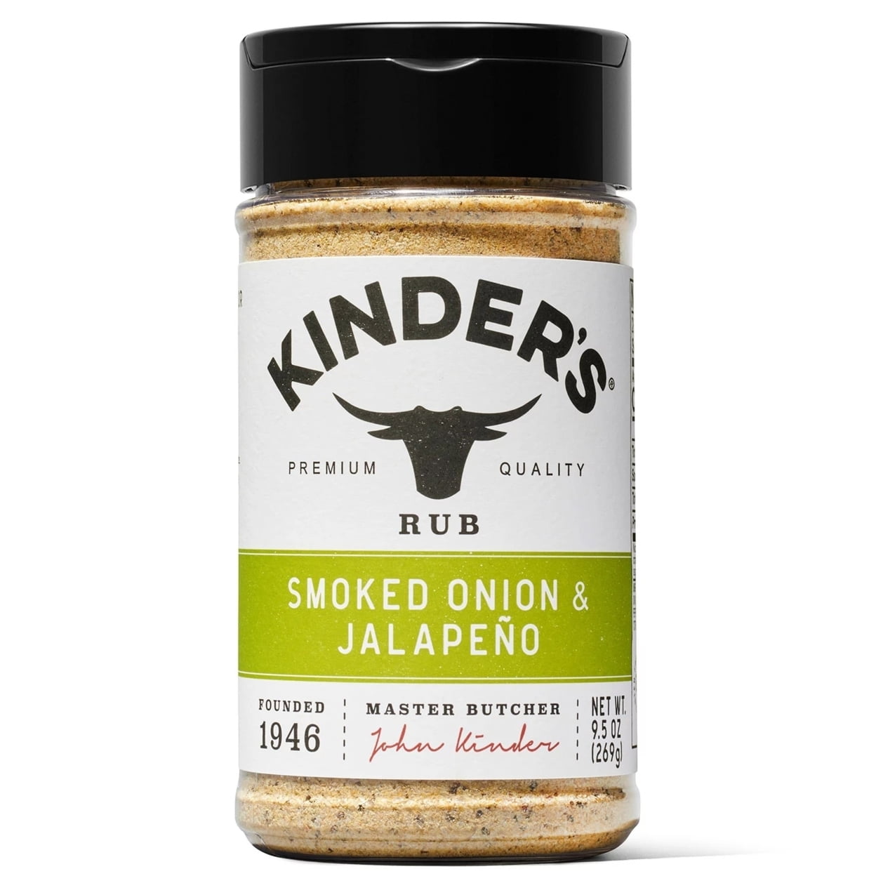 Kinder's Garlic Seasoning, Smoked Onion and Jalapeno Dry Rub Spices (9. ...