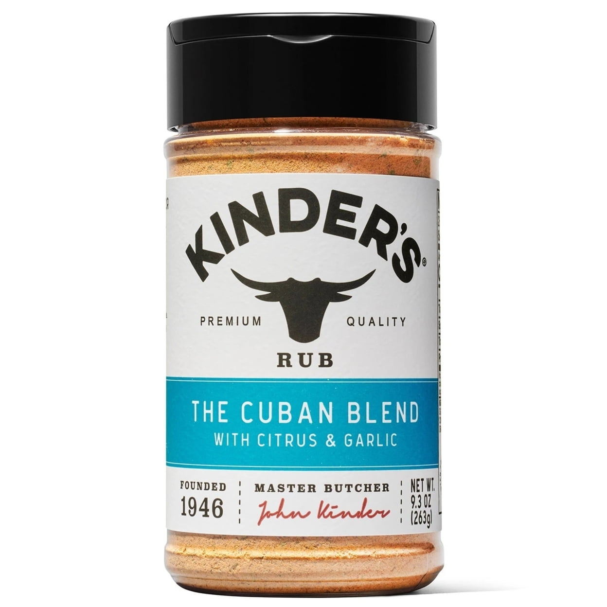Kinder's Cuban Blend Seasoning Spice with Citrus, Lime and Garlic Rub ...