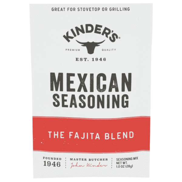 Kinder S The Fajita Blend With Citrus And Garlic Seasoning Packet 1 Oz