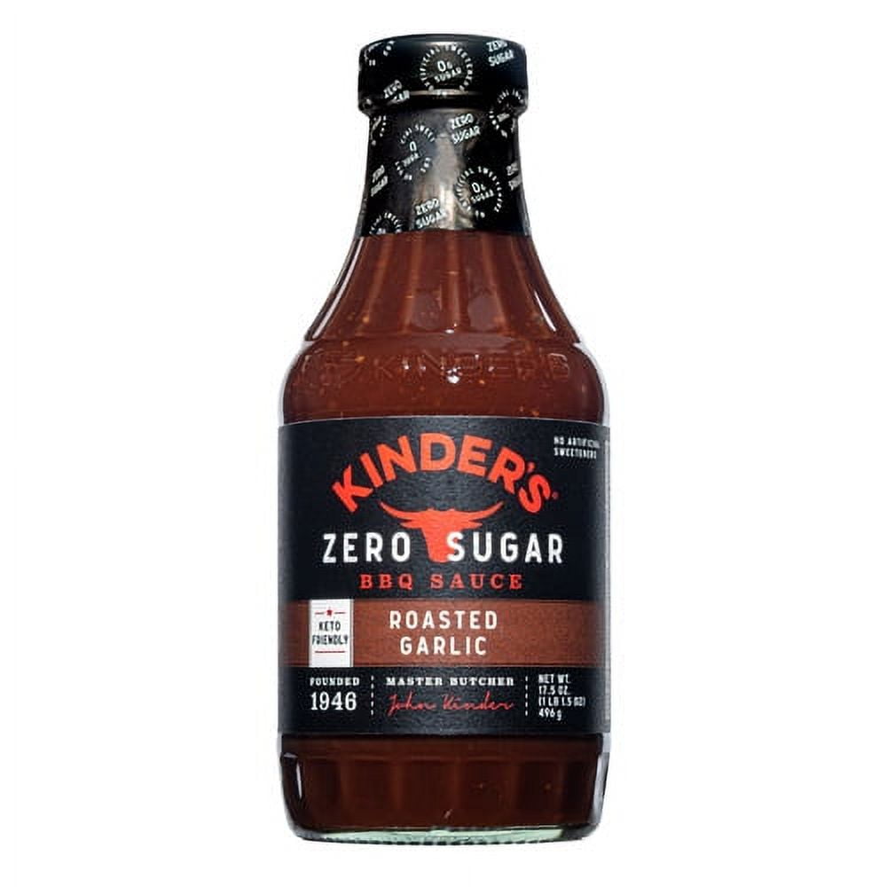 Kinder's Roasted Garlic Barbeque Sauce, 17.5 oz - Walmart.com