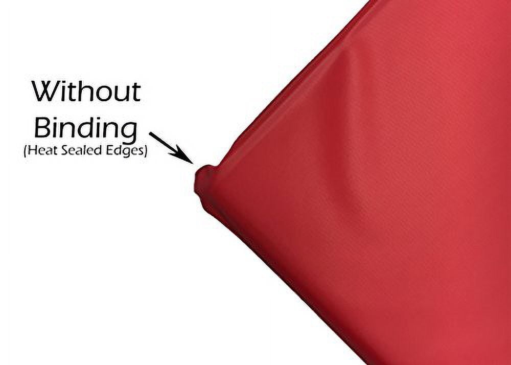 KinderMat, 1" Thick KinderMat, 4-Section Rest Mat, 45" x 19" x 1", Red ...