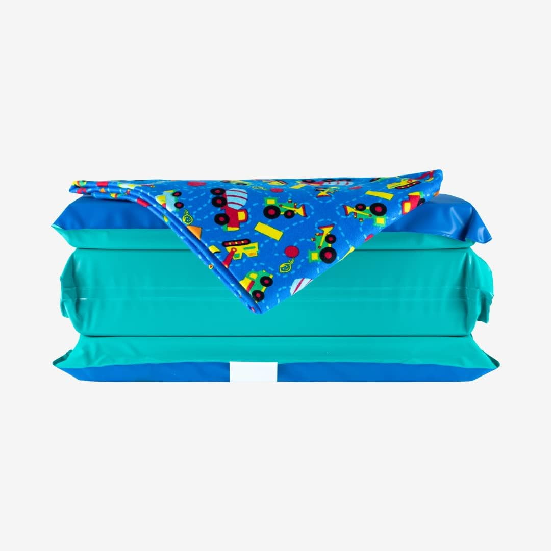 KinderMat 2" Jr. Daydreamer 2" x 19" x 44", 2 inches Thick, 4-Section ...