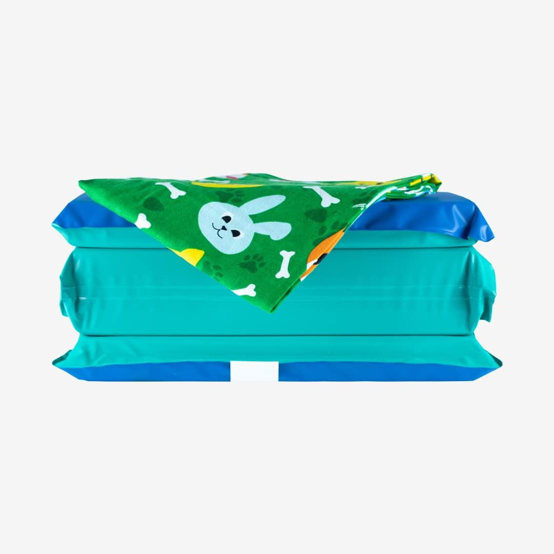 KinderMat 2" Jr. Daydreamer 2" x 19" x 44", 2 inches Thick, 4-Section ...