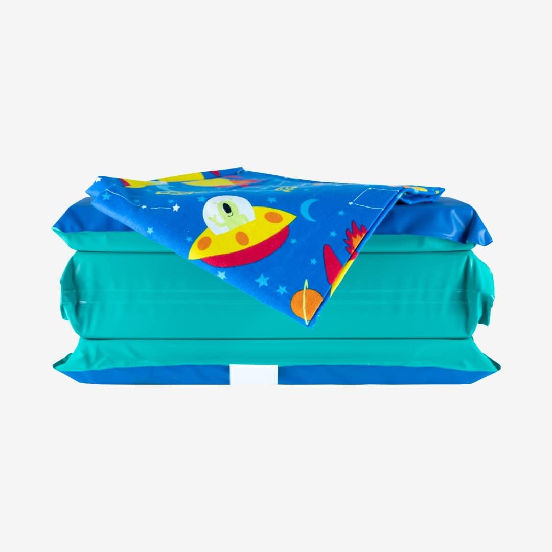 KinderMat 2" Jr. Daydreamer 2" x 19" x 44", 2 inches Thick, 4-Section ...