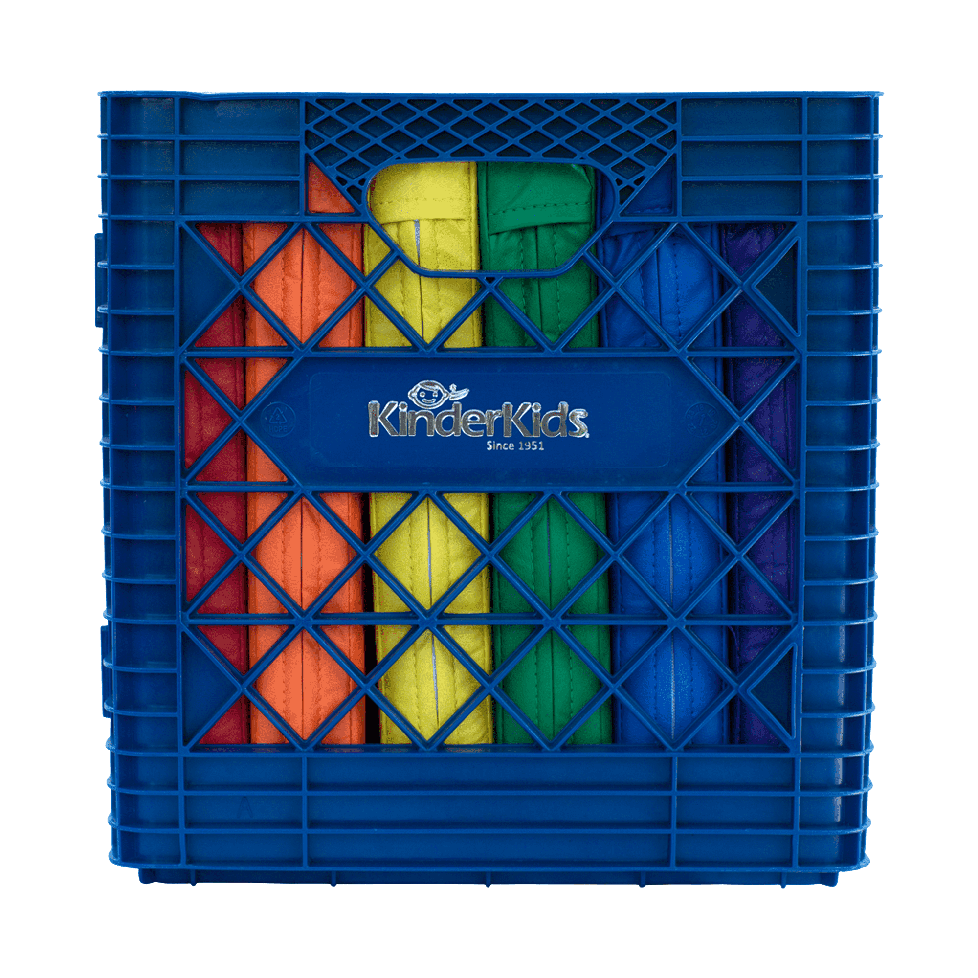 KinderMat, Kindercrate, Blue, 6 Pack of 13.5" Kindercushions ...