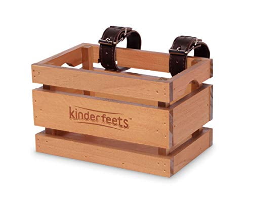 Kinderfeets Wooden Bike Crate - Accessory Basket for Tiny Tot, Tiny Tot ...
