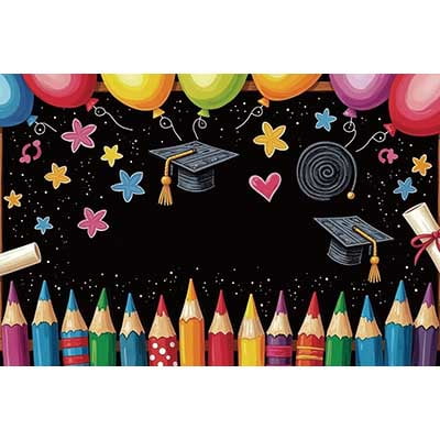 Kindergart Back to School rations Backdrop Preschool Chalkboard ...