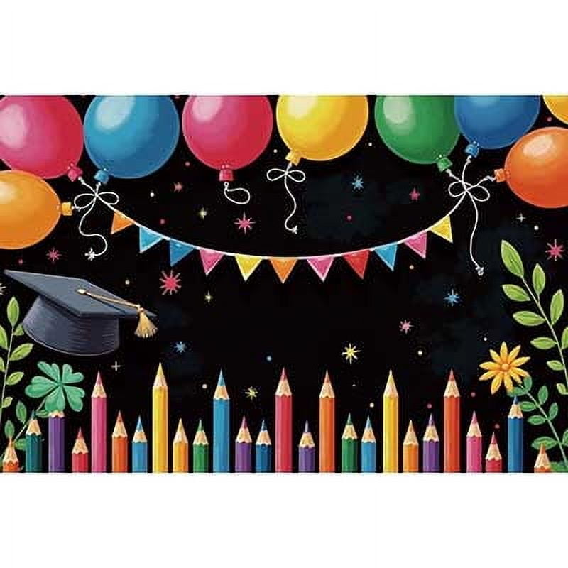 Kindergart Back to School rations Backdrop Preschool Chalkboard ...