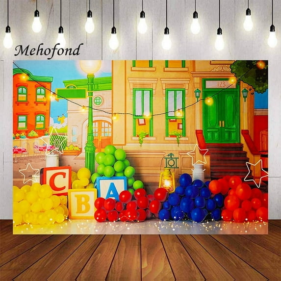 Kindergarten ABC Classroom Back to School Child Birthday Cake Smash r ...