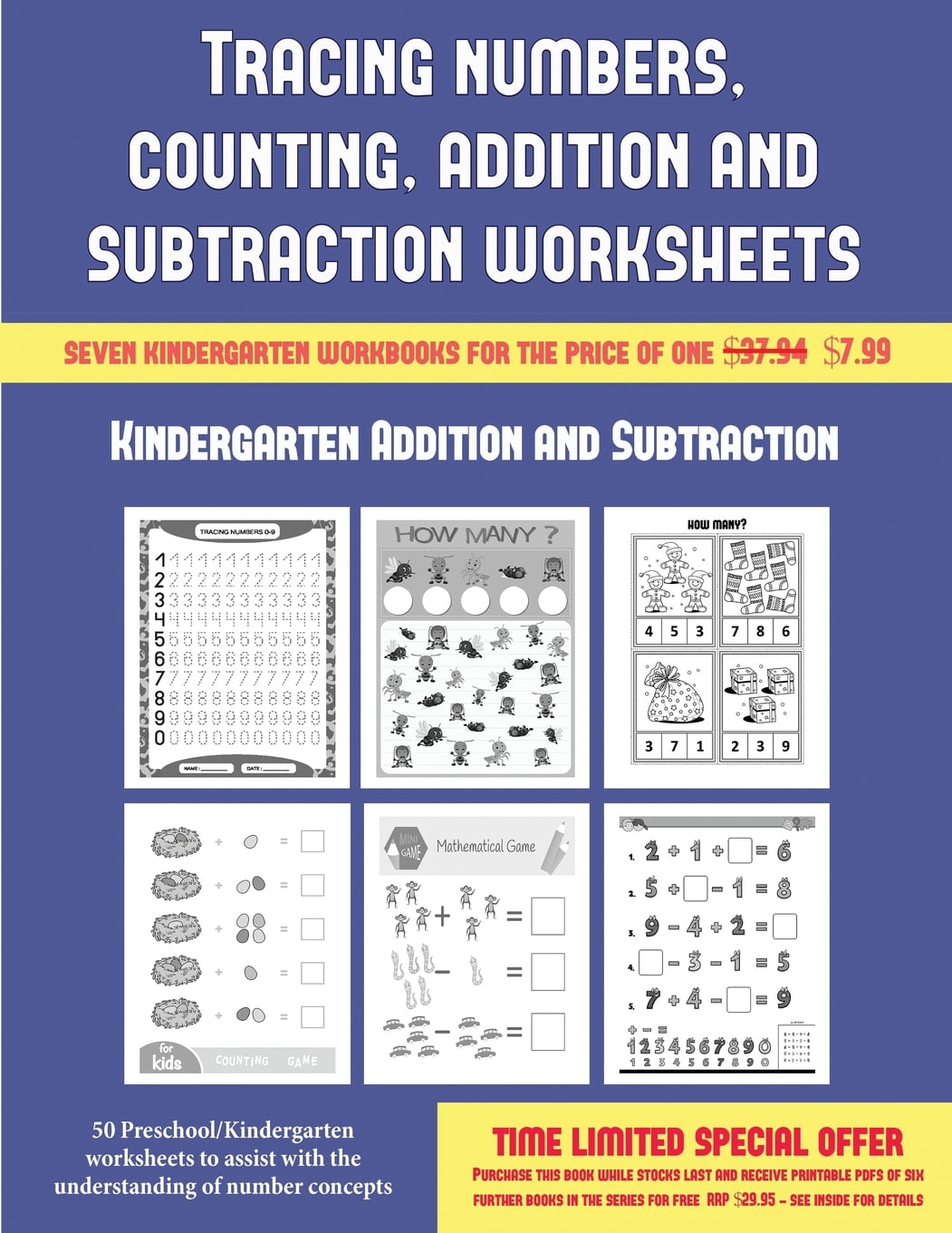Kindergarten Addition and Subtraction: Kindergarten Addition and ...