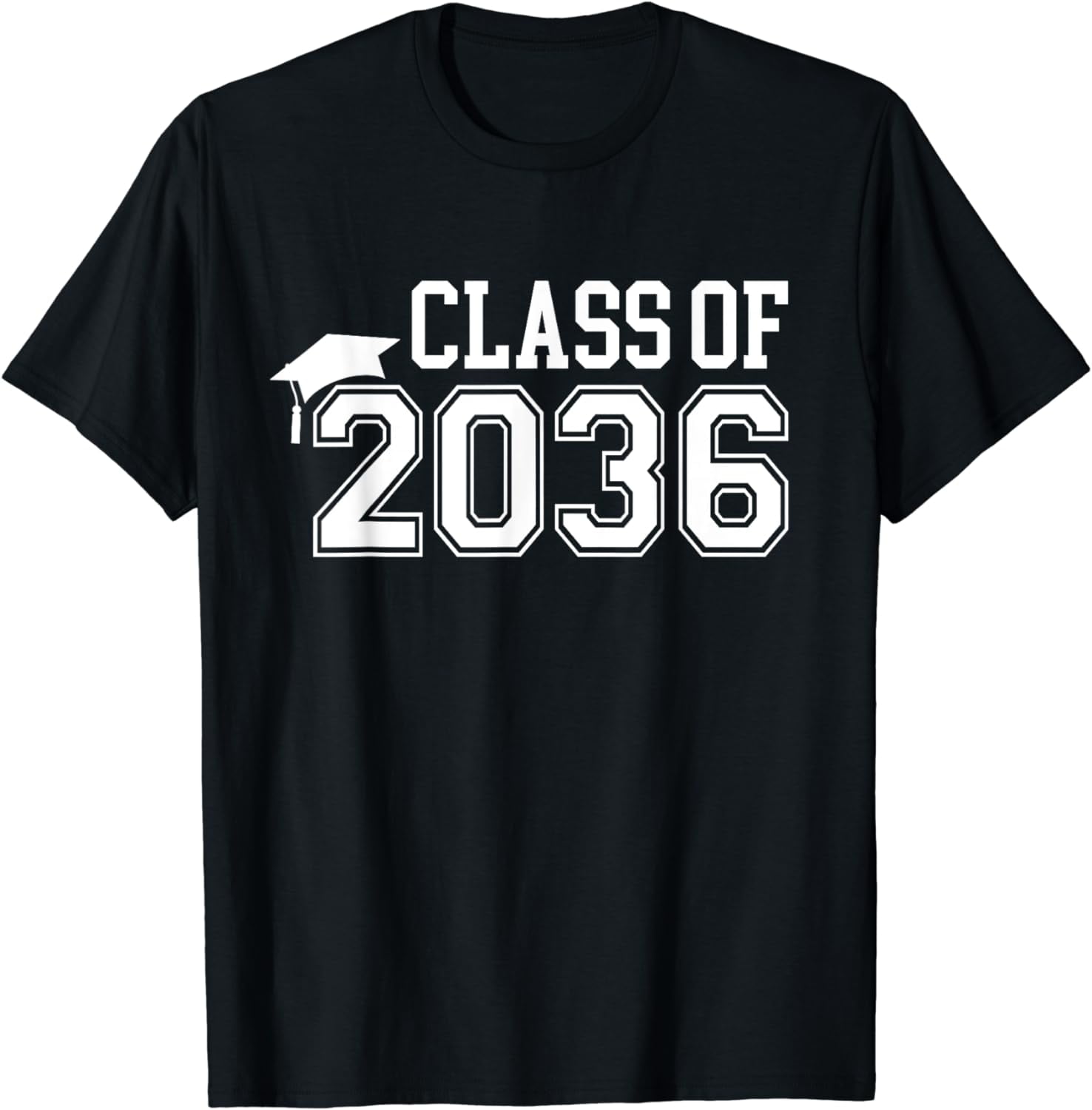 Kindergarten Class of 2036 First Day School Grow With Me T-Shirt ...