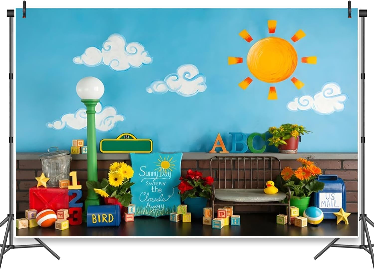 Kindergarten Classroom Pretty Backdrop Kindergarten Activity Children's ...