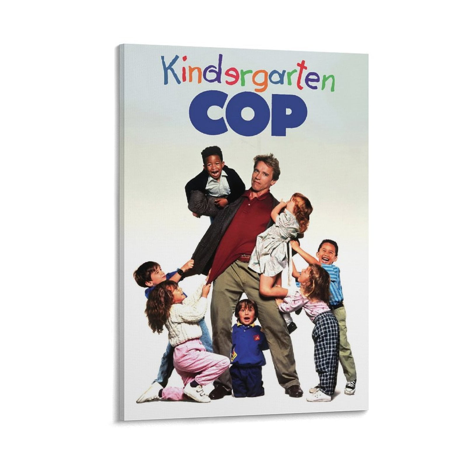 Kindergarten Cop Movie Poster Picture Print Canvas Poster Wall Paint ...