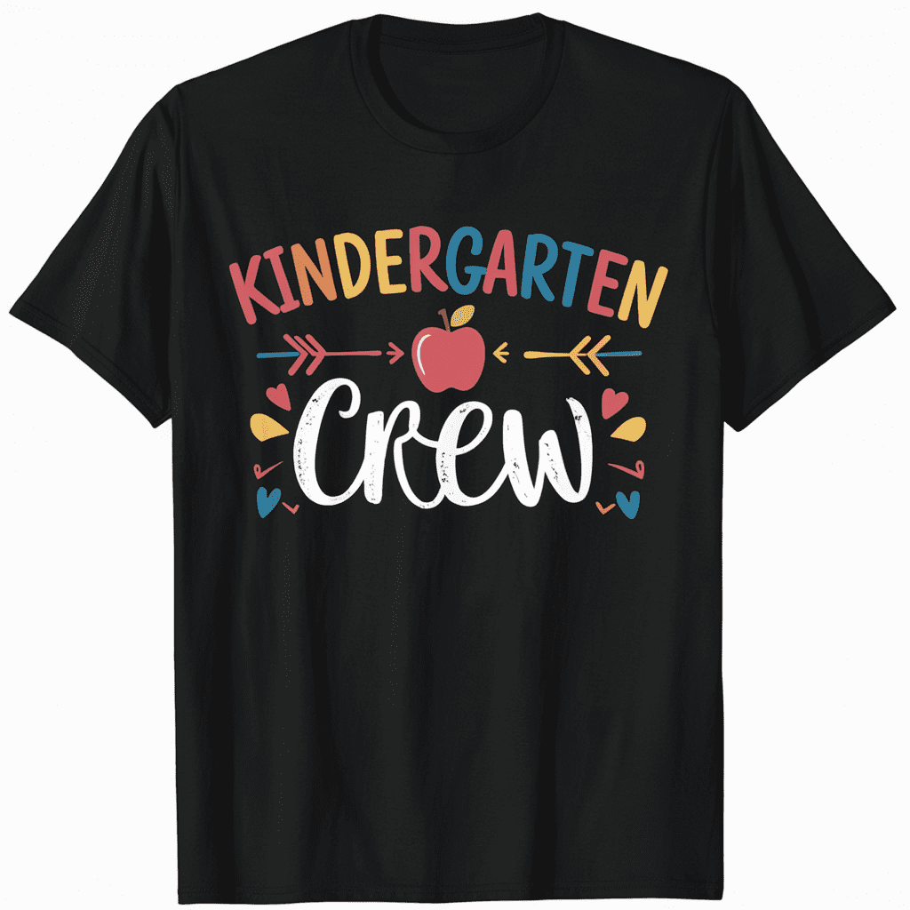 Kindergarten Crew Teacher Class of 2024 Tee - Walmart.com