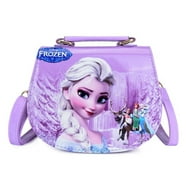 Disney Frozen Elsa Blue Adjustable Strap Messenger Shoulder Cross Purse ...