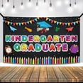 Kindergarten Graduation Backdrop, Kindergarten Graduation Banner ...