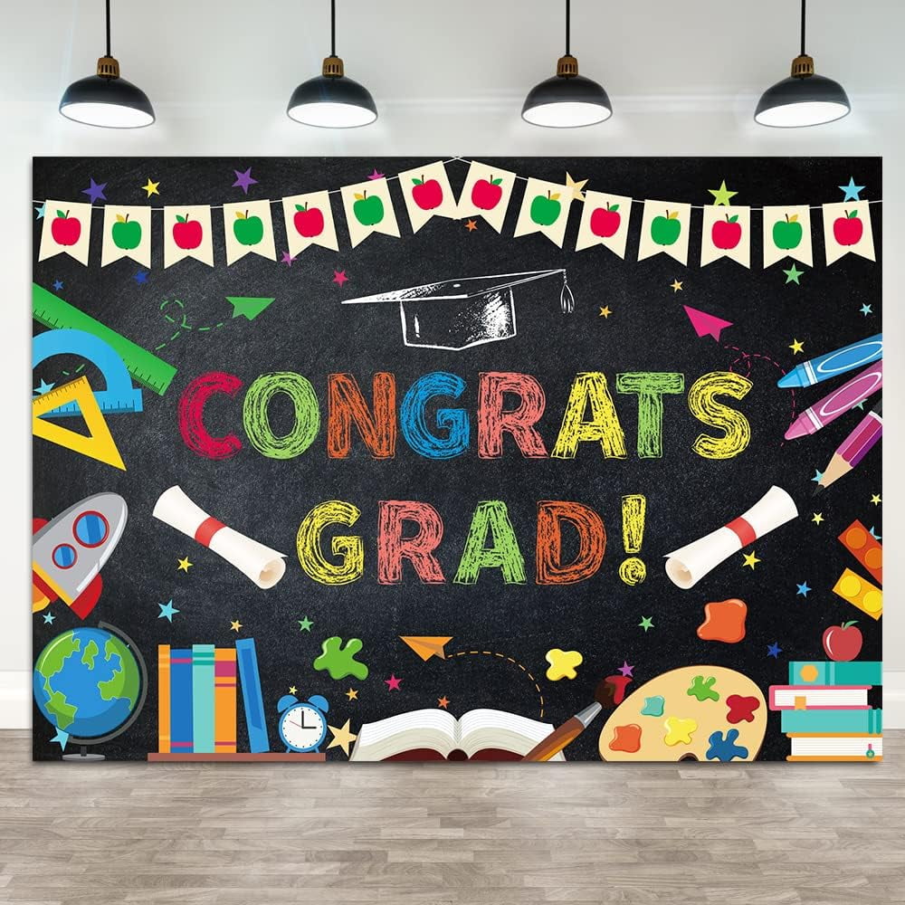 Kindergarten Graduation Backdrop for Kids Class of 2024 Preschool ...