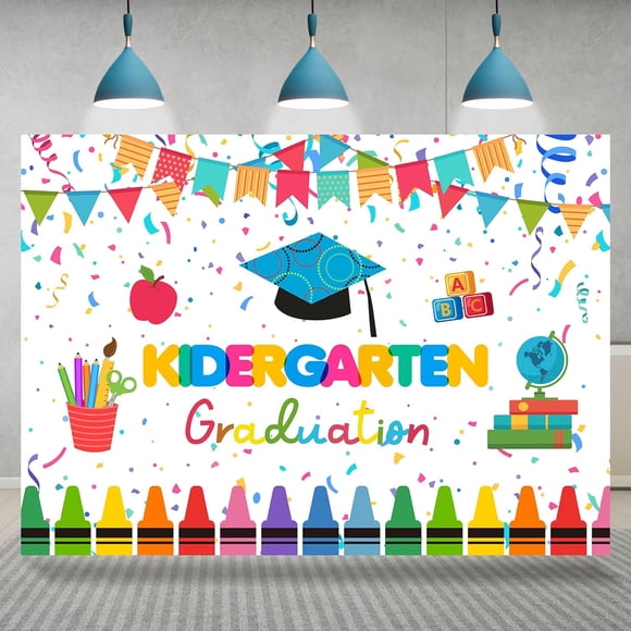 Preschool Graduation Backdrop