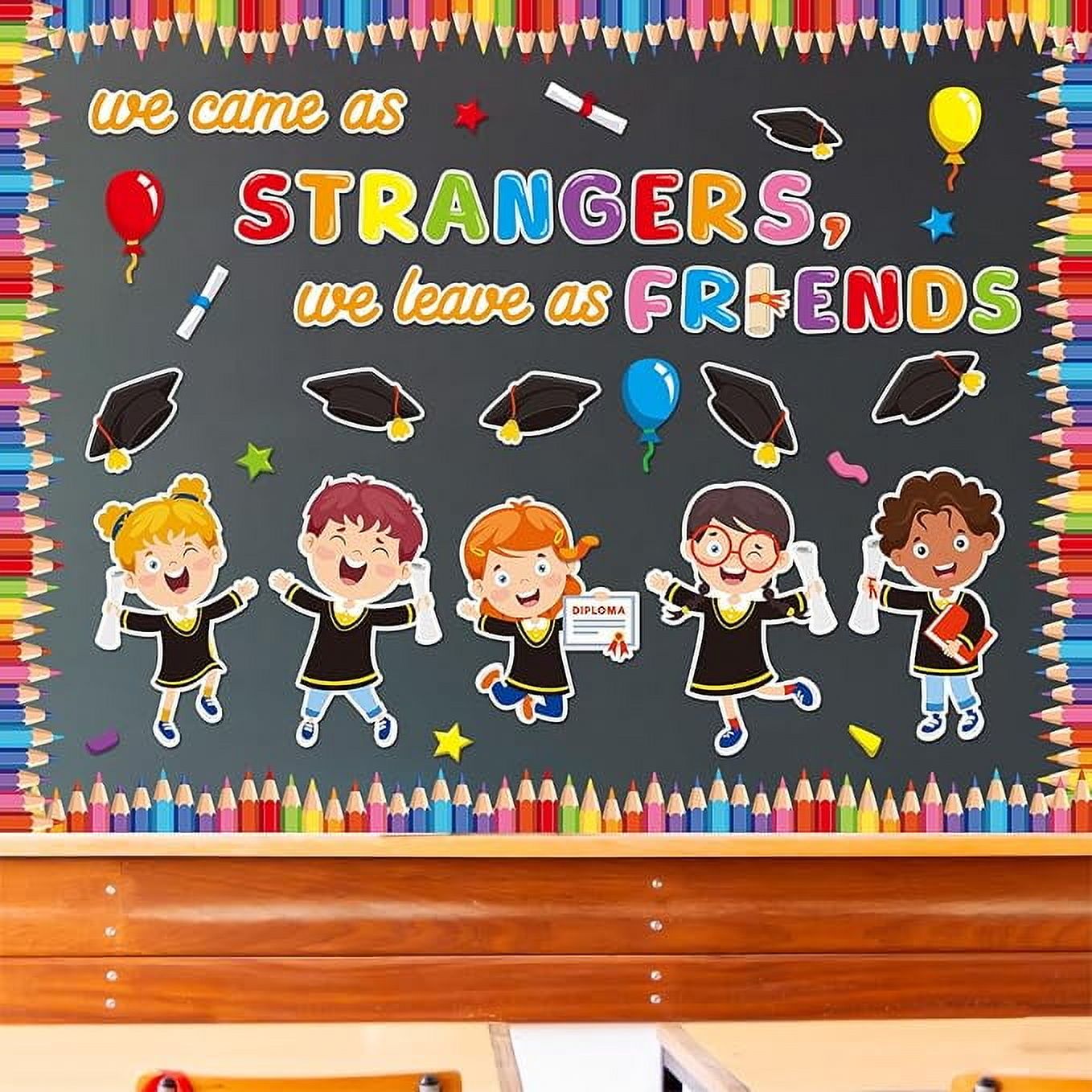Kindergarten Graduation Bulletin Board Decoration Class of 2024 ...