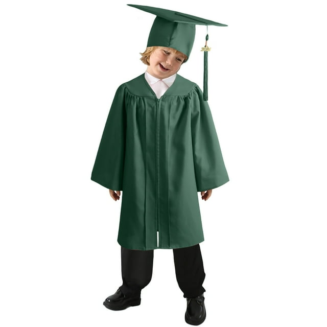 Kindergarten Graduation Cap and Gown Gown Cap with Tassel Sets ...
