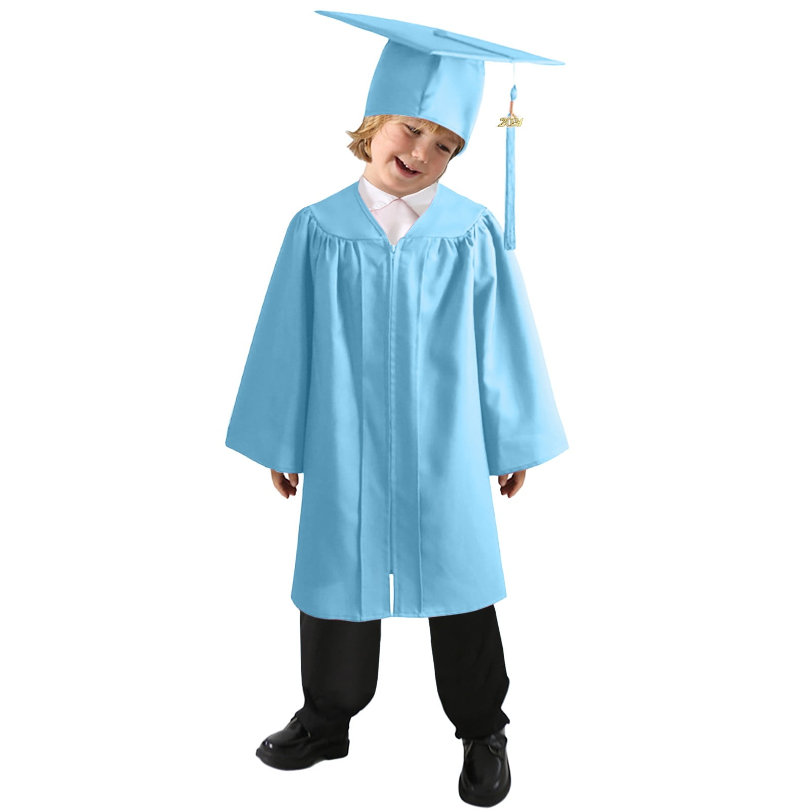 Kindergarten Graduation Cap and Gown Gown Cap with Tassel Sets ...