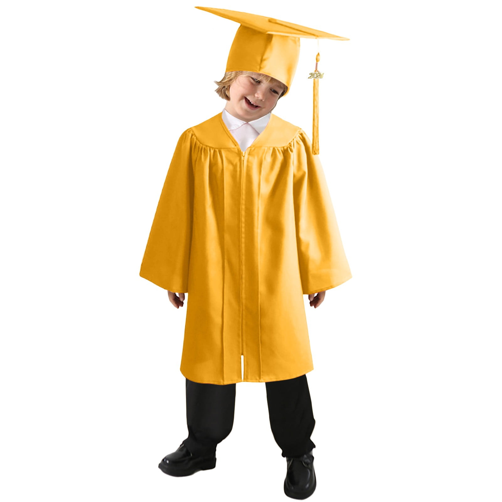 Kindergarten Graduation Cap and Gown Gown Cap with Tassel Sets ...