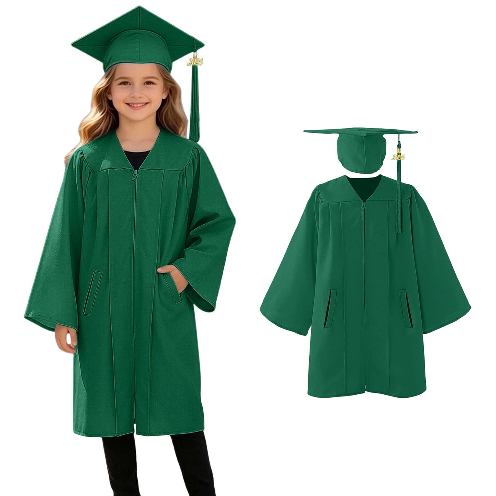 Kindergarten Graduation Cap and Gown Set for Preschool Nursery Kids ...